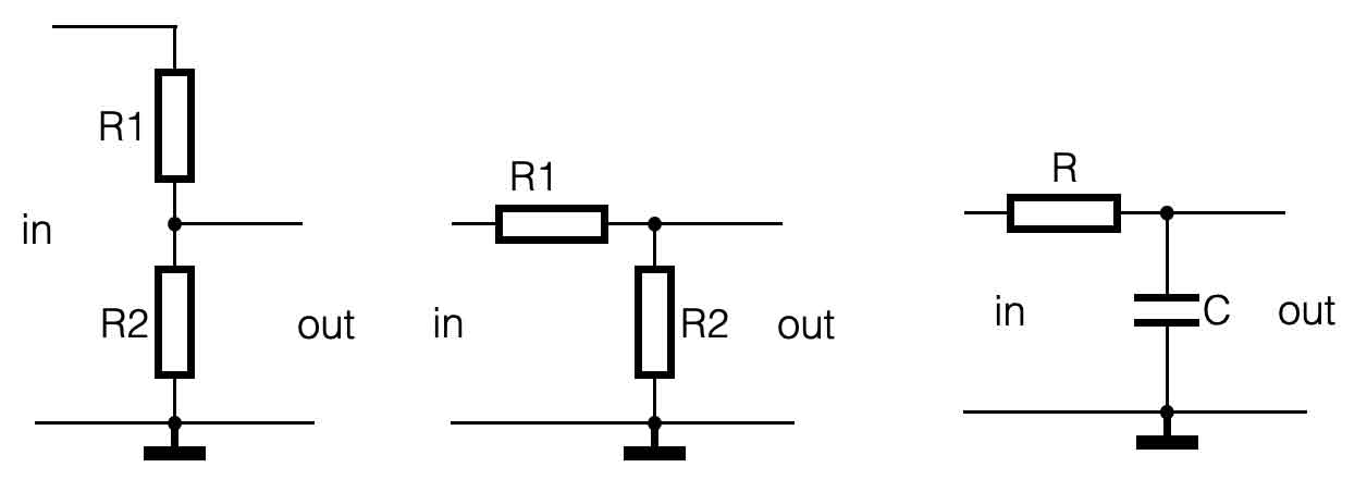 Passive RC-filters – Electronics for Art and Education
