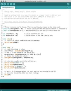 Arduino fundamentals – Electronics for Art and Education